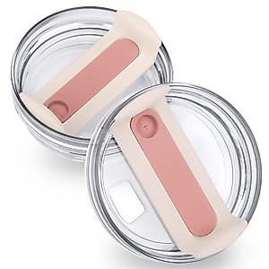 AIERSA 2Pcs Lid Replacement for Stanley Quencher Cup H2.0 30 oz Original Tumbler with Handle, Cup Lids for Stanley Cup Accessories