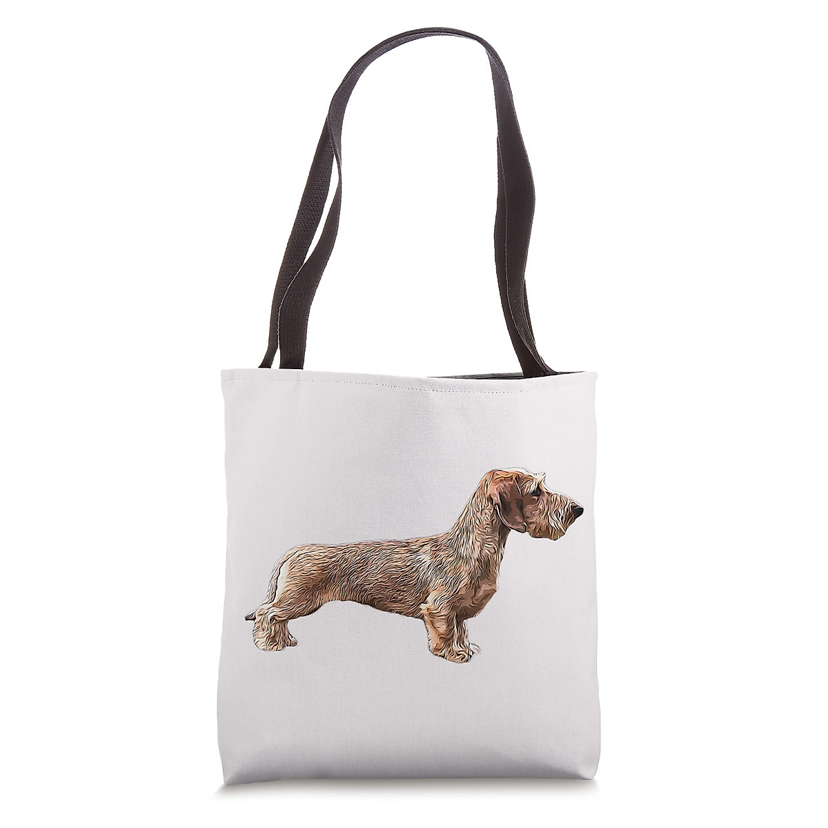 Wire Dachshund Mini Red Miniature Beauty Tote Bag