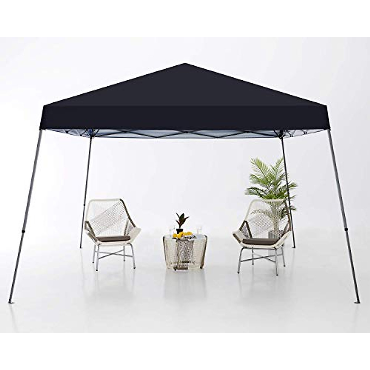 ABCCANOPY Stable Pop up Outdoor Canopy Tent, Black