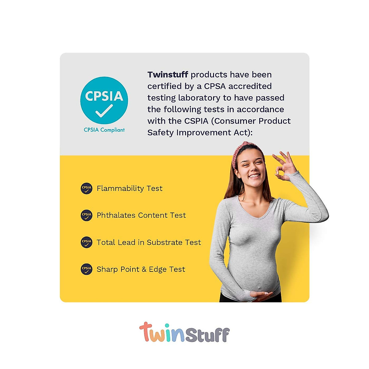 Twinstuff Womb Mates Twins Baby Bibs - 100% Soft Cotton, Unisex Twin Bib Set For Boys and Girls