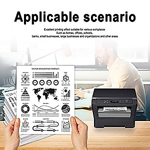 WAZ 1-Pack TN420 TN-420 TN 420 Toner Cartridge Compatible Replacement for Brother DCP-7060D DCP-7065D Intellifax 2840 2940 MFC-7240 7360N Printer Toner Cartridge.