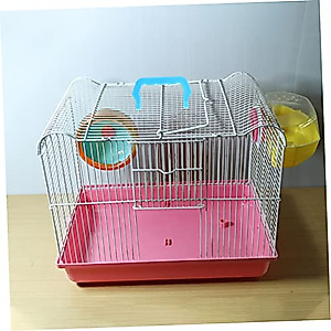 Balacoo 30 pcs cage Handle Plastic cage Lifting Durable Handles for Pet Cage Carrier Rabbit Dog Hard- Sided Carriers Critter Nation Cage Lifting Handle Travel Chinchilla Squirrel