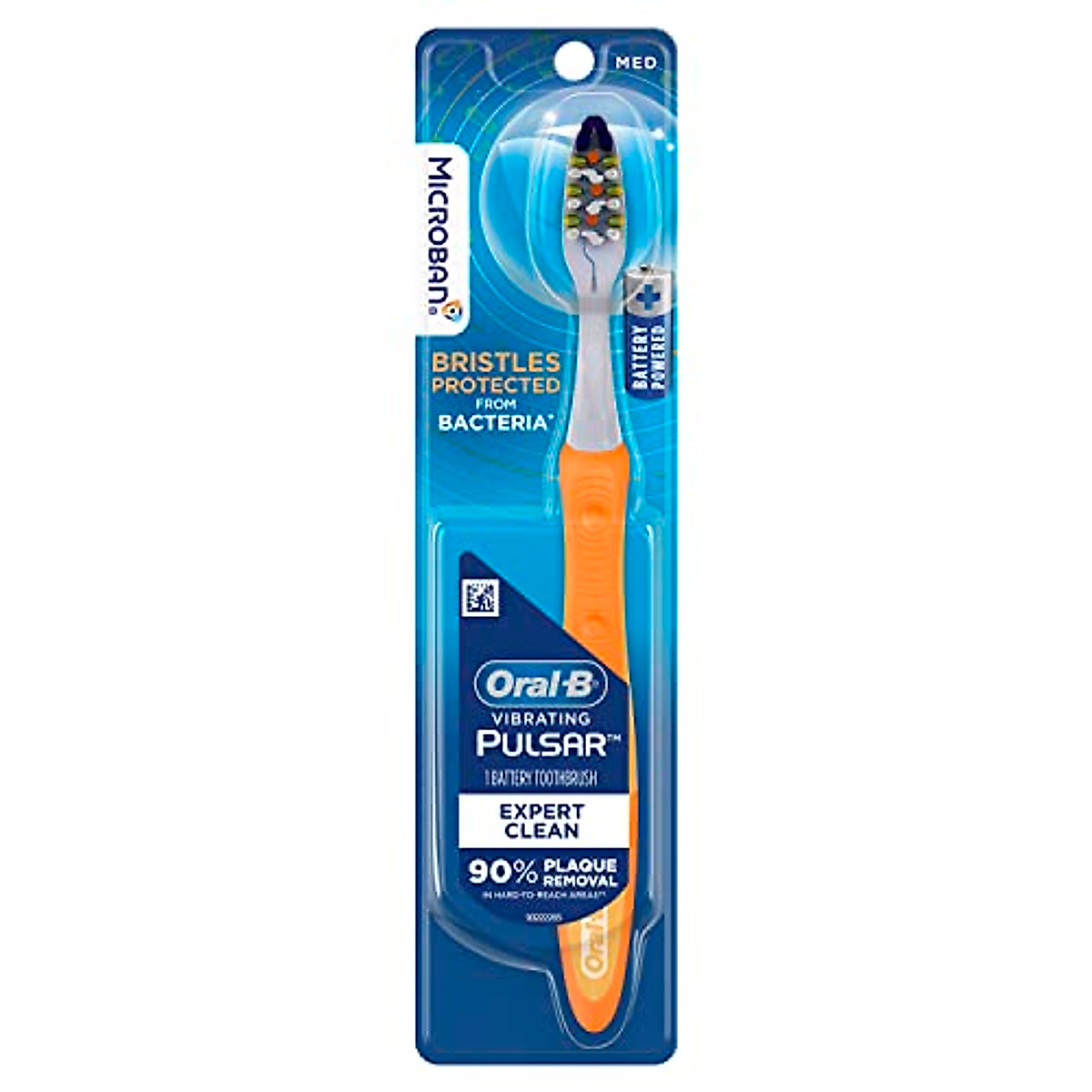 Oral-B Pro-Health Pulsar Battery Powered Toothbrush, Medium, Colors May Vary, 1 Count