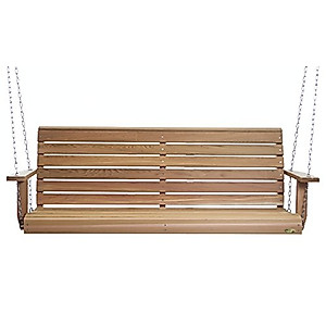 All Things Cedar PS48 Cedar Poarch Swing, 4'