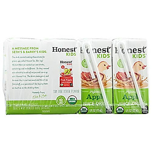 Honest Kids, Apple Juice Drink, 6 Fl Oz (Pack of 8)