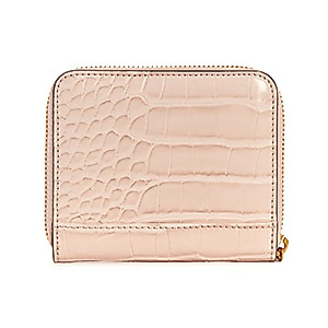 GUESS Laurel Small Zip Around Wallet, Pale Rose