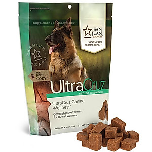 UltraCruz Canine Wellness Supplement for Dogs, 60 Tasty Chews