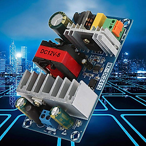 Switching power supply board, WX-DC2412 power supply module 12V 8A 100W switching power supply card AC DC switching module AC 90~265V 50 / 60Hz, output current: 8-11A