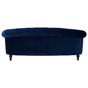 Jennifer Taylor Home Ariana, Sofa, Navy Blue Velvet