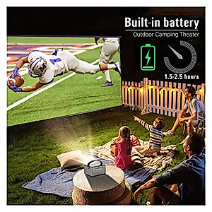 Smart 3D TV 300 inch WiFi Portable 1080P Mini Projector Full HD 4K Cinema Smartphone Projector