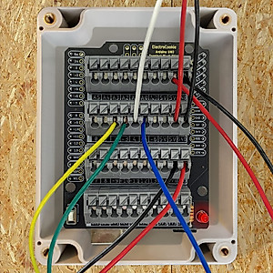 ElectroCookie Uno Terminal Block Shield Kit, Compatible for Arduino Uno R3, Push-in Simple Spring Connector Expansion PCB Module