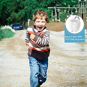 OUNONA 10pcs Baby Tooth Save Box Baby Child Tooth Keepsake Holder Organizer (White)