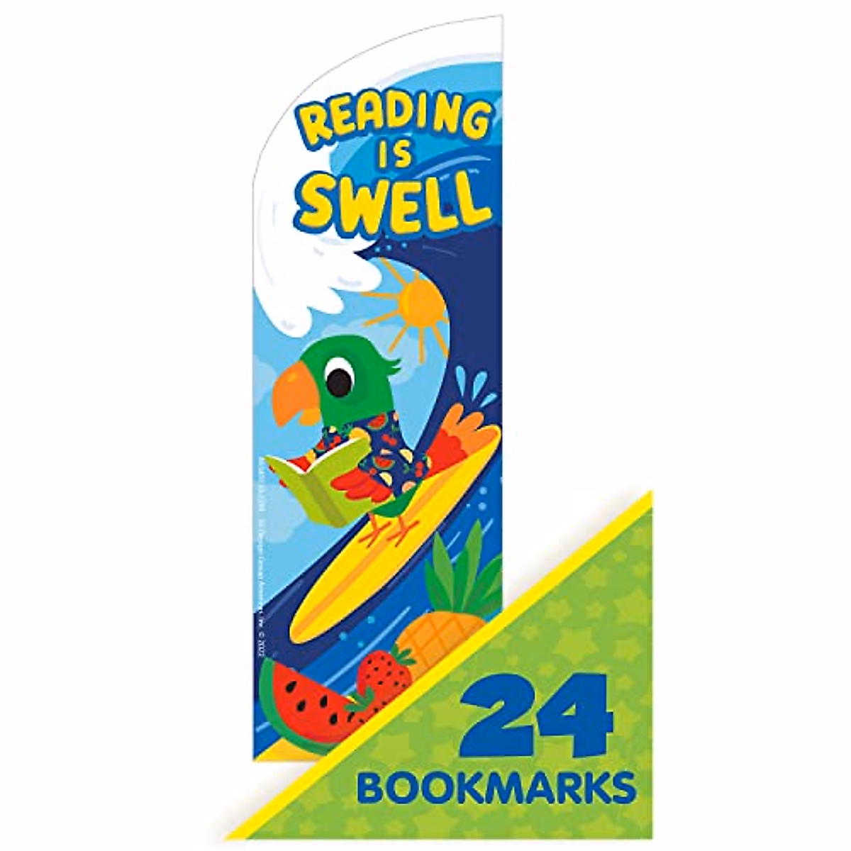 Eureka Reading is Swell Fruit Punch Scented Bookmarks, Pack of 24