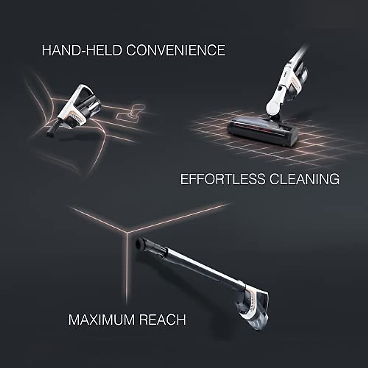 Miele Triflex HX1 Battery Powered Bagless Stick Vacuum, Lotus White