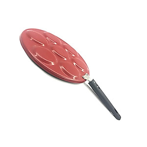 Non Stick Mini Uttapam Pan Non-stick Pancake Griddle with Pancake Crepe Tawa Multi-Snack Maker Pancake Maker Mini Pancake Mini Uttapam tawa 7 Unique (275mm)