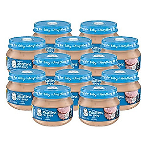 Gerber 2nd Foods Meats, Ham & Ham Gravy, 2.5-Ounce (Pack of 12)