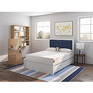 5 Little Monkeys Original Kids Memory Foam Mattress, Organic Cotton Removable Cover, CertiPUR-US ® Certified Memory Foam, OEKOTEK-Certified Fabric, Maximum Pressure Relief (Twin)