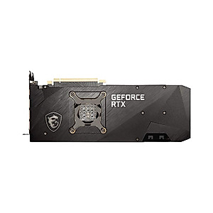 MSI GeForce RTX 3080 VENTUS 3X 10G 10GB GDDR6X Graphics Card – 8704 Cuda Cores, 320bit, G-Sync, VR Ready, DirectX 12, HDMI 2.1, DisplayPort 1.4a
