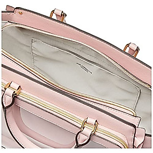 &Shuet Tote Bag/Brief, Official, Thinking Bag, Tote Bag with Clear Pocket, safety pink, One Size