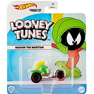 Hot Wheels Character Cars 1:64 Scale Looney Tunes (Marvin The Martian 5/7)