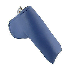 Sunfish Leather Golf Blade Putter Headcover Blue