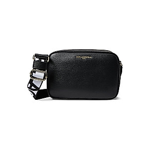 Karl Lagerfeld Paris Maybelle Crossbody, BLK/Gold