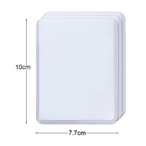 YEXPRESS 100 Pack TopLoaders Card Sleeves, Trading Card Topload Holder, Standard Size Protective Sleeves Holder for Baseball Card, Sports Cards