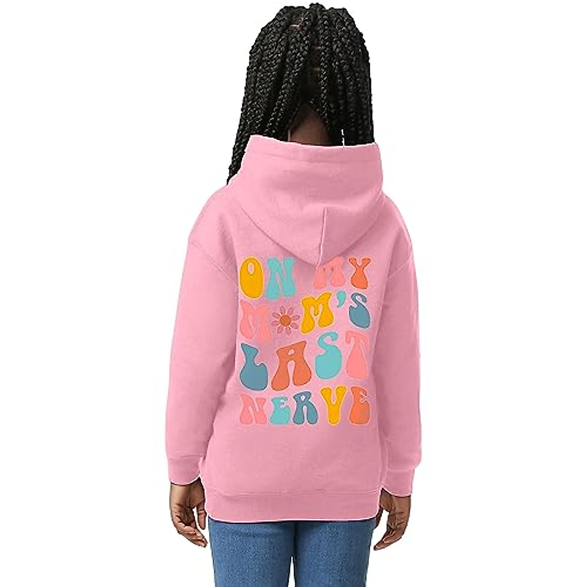 Baby Girls Boys Long Sleeve Sweatshirt Crewneck Hooded Pocket Warm Casual Cold Weather Sweatshirt 1-Year-Old Pullover Hot Pink