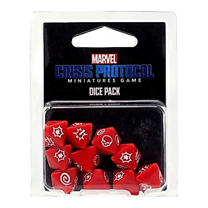 Marvel Crisis Protocol DICE PACK | Miniatures Battle Game | Strategy Game for Adults and Teens | Ages 14+ | 2 Players | Average Playtime 90 Minutes | Made by Atomic Mass Games