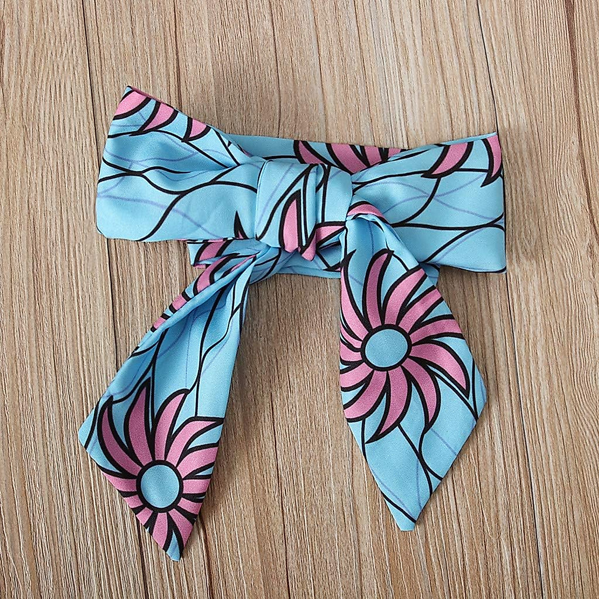 Shan-S Newborn Infant Toddler Jumpsuit Overalls Kids Baby Girls Off Shoulder Dashiki African Romper + Headband Outfit