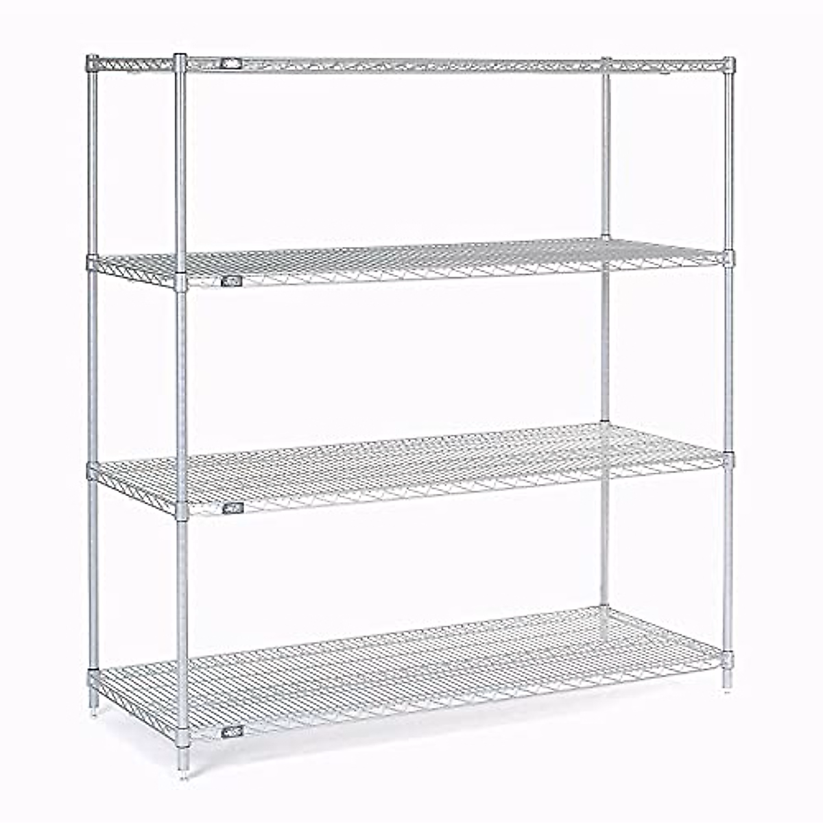 Chrome Wire Shelving, 60"W X 18"D x 63"H