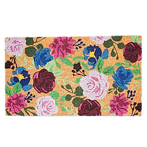 Calloway Mills 107341729 Boho Flowers Doormat (17" x 29")