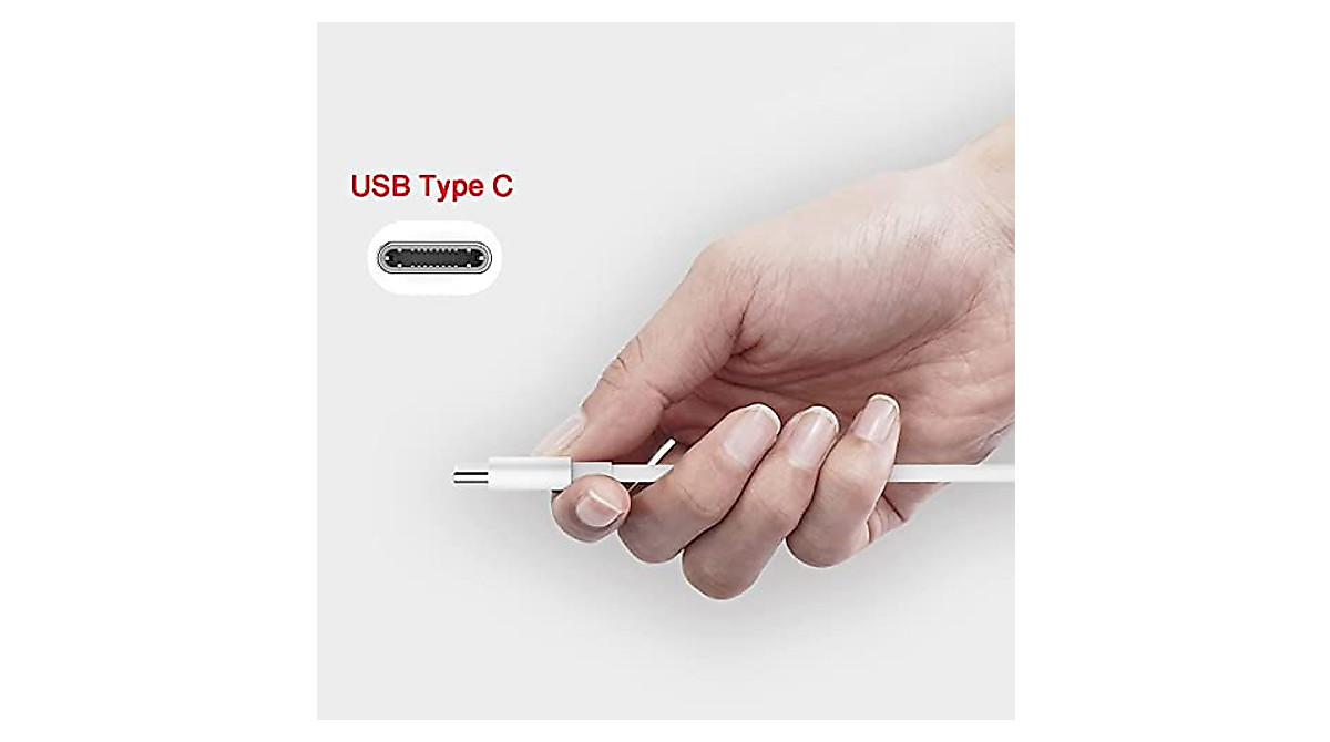 ROORUZ 6.6 Ft USB-A to USB-C Cable for iPad Pro, Mini & Air
