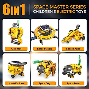 Solar Robot Stem Projects For Kids Ages 8-12 10-14 Space Toys Science Robotic Kit Experiment Kid Robot Model Engineering For Teen Building Gift Ideas For Girls Boys Toys 8 9 10 11 12 13 14 Year Old Up