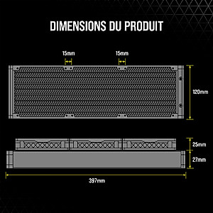Corsair iCUE H150i Elite Capellix Liquid CPU Cooler, RGB Pump + Fans, 360mm for Radiator