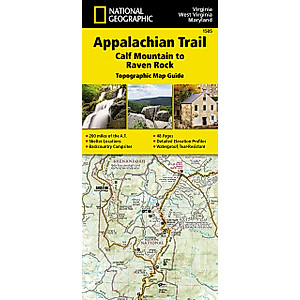 Appalachian Trail: Calf Mountain to Raven Rock Map [Virginia, West Virginia, Maryland] (National Geographic Topographic Map Guide, 1505)