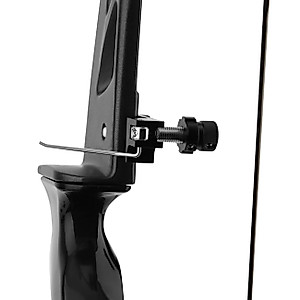 Archery Cushion Plunger and Magnetic Arrow Rest Recurve Bows Screw-in Pressure Button Metal Rest Right Hand