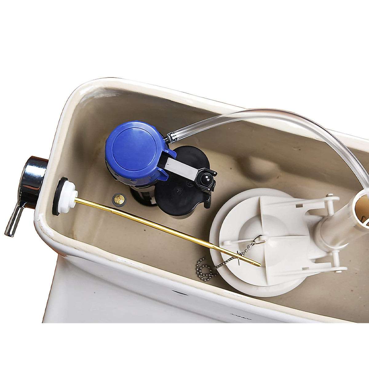 3-Inch Toilet Flush Valve Replacement Saving Toilet Repair Kit with Gasket and Bolts Compatible with American Standard 738921-100.0070A Two-Piece Toilet