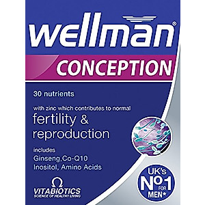 VITABIOTICS WELLMAN CONCEPTION 30 TABLETS by VITABIOTIC