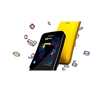 Nokia 8110 (2018) Dual-SIM 4GB Factory Unlocked Smartphone (Black) - International Version