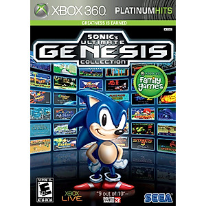Sonic's Ultimate Genesis Collection (Platinum Hits) - Xbox 360 (Renewed)