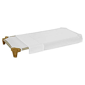 Wood Designs WD87800TN Stackable Daycare Cots for Kids, Naptime/Sleeping Cots for Preschool, Daycare, Kindergarten [Set of 6], 52"L x 22.25"W, Tan, Ready-to-Assemble