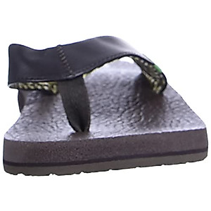 Sanuk Women's Yoga Mat Flip-Flop (36-37 M EU/6 B(M) US, Brown)