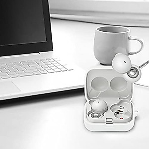 Silicone Case Cover Compatible for Sony LinkBuds WF-L900 | Shockproof Full Body Protection Liquid Silicone Cover | Soft Sleeve Skin Cover with Keychain for Wireless Earbuds