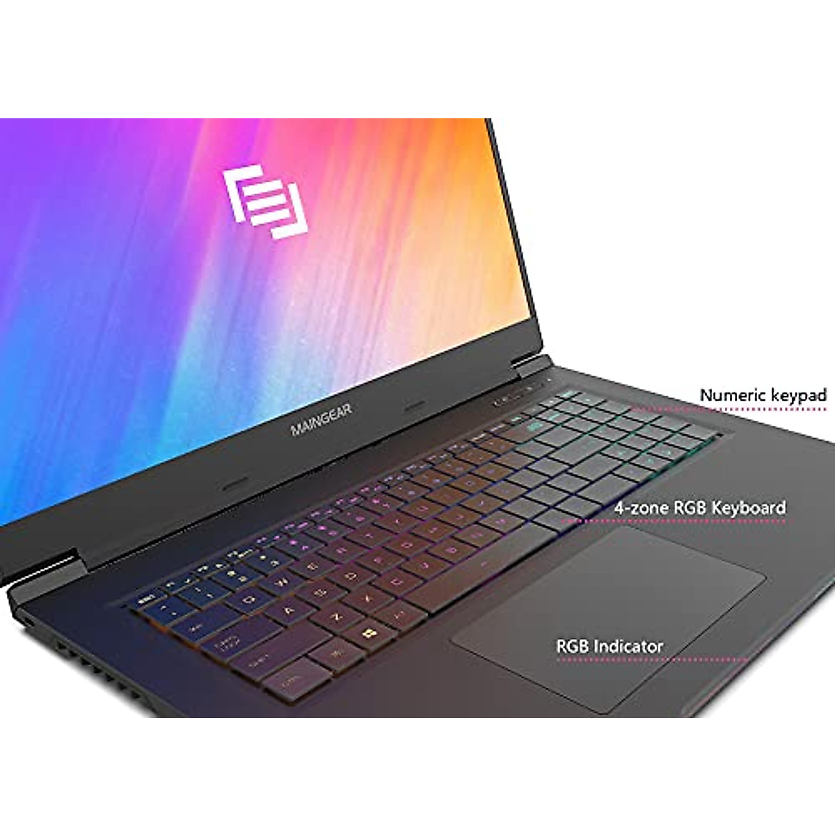 MAINGEAR Vector Pro (2021) 17.3 inch RTX 3080 Gaming Laptop, Intel Core i7 11800H Processor, NVIDIA GeForce RTX 3080 16GB GPU, 17.3 inch 165Hz QHD Display, 32GB DDR4 RAM, 1TB NVMe SSD, Windows 10 Pro