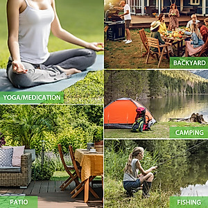 Mosquito Repellent Outdoor Patio 120 PCS, Citronella Oil Mosquito Incense Sticks Indoor Home Pet Family Safe, Natural Plant-Based Bug Insect Barrier for Yard Garden Lawn Camping Fishing