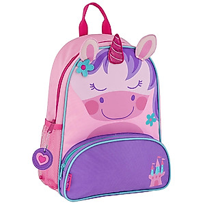 Stephen Joseph Girls Sidekick Unicorn Backpack and Lunch Pal