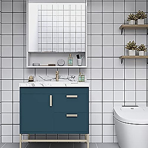 Oxdigi Dark Blue Contact Paper Peel and Stick Wallpaper for Shelf Liner Cabinet Table Drawer Door Reform Decorative Thick Self Adhesive Removable Vinyl Film 24 x 196 Inches