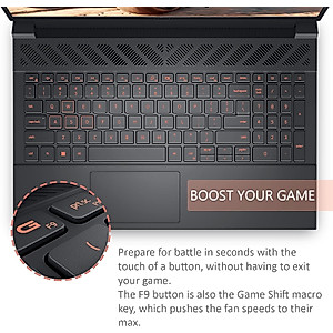 Dell 2023 Newest G15 Gaming Laptop, 15.6" FHD Display, CPU i7-13650HX(14-core), RTX 4050, 16GB DDR5, 1TB SSD, Backlit Keyboard, Wi-Fi 6, Dolby Audio, Windows 11 Pro, with Mouse