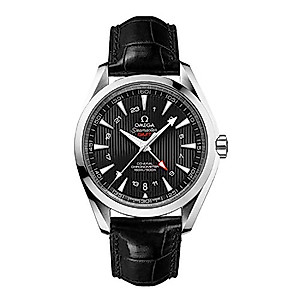 Omega Seamaster Aqua Terra Black Dial GMT Automatic Men's Watch 23113432201001